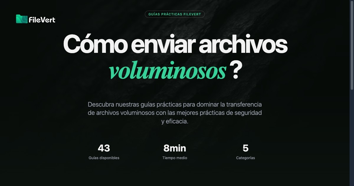 Alternativa WeTransfer europea : comparativo soluciones | FileVert